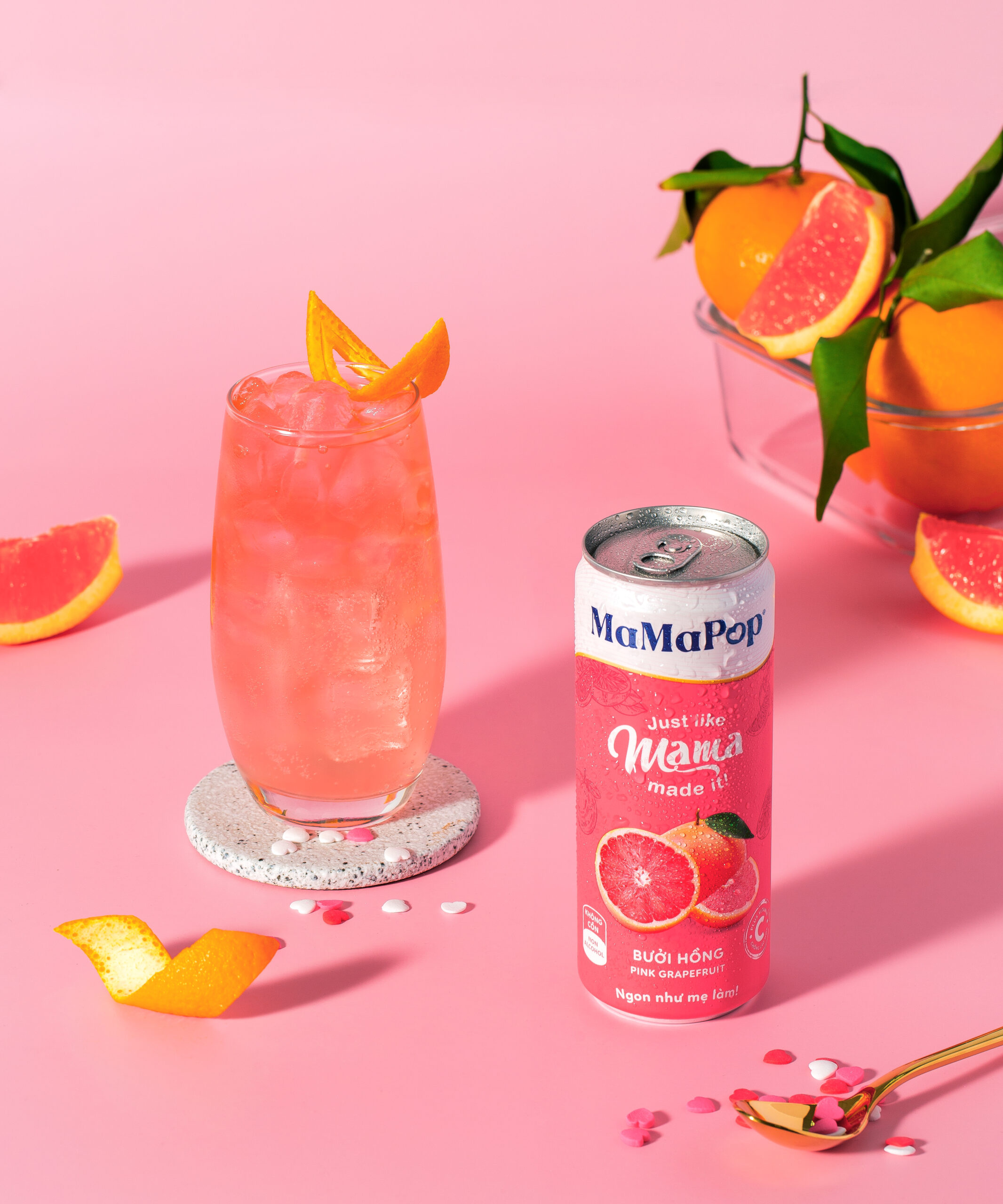 Pink grapefruit - Drink Mamapop